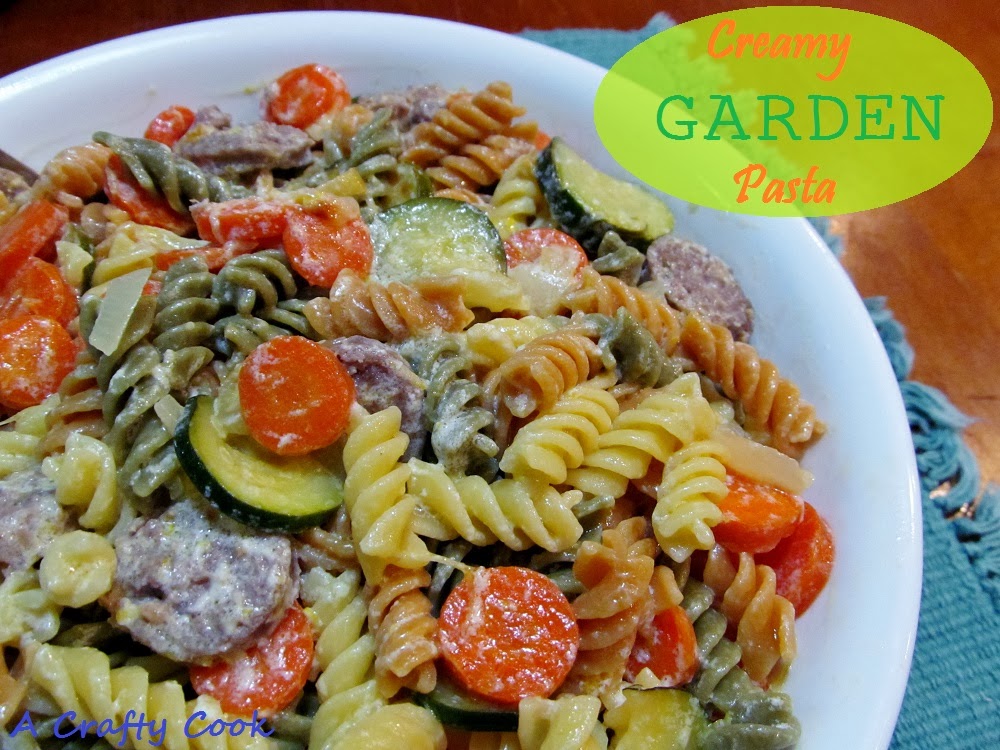 A Crafty Cook: Creamy Garden Pasta