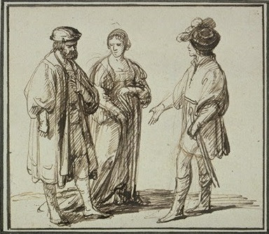 Spencer Alley: Disposing Figure Groups within the Rectangle - I