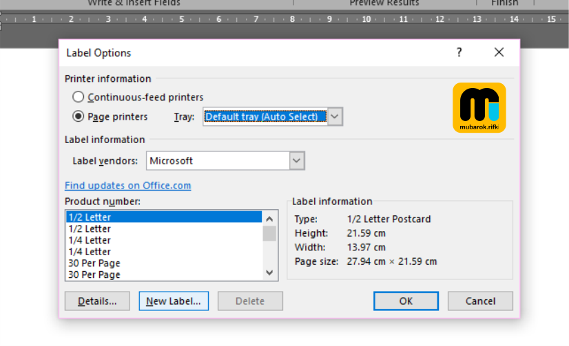 Cara Cetak Sticker Label Surat Undangan Otomatis dengan Mudahnya ...