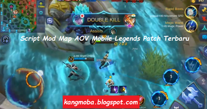 Script Mod Map Aov (Arena Of Valor) Mobile Legends Patch Terbaru ...