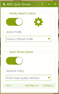 Mau download cepat? dan youtube cepat? dengan AMD Quick Stream - AMD Loverz
