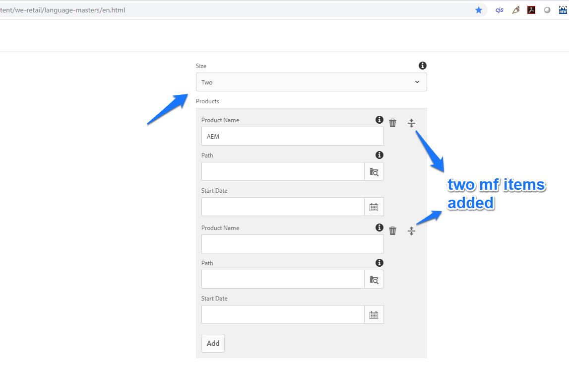 Experiencing Adobe Experience Manager (AEM, CQ): AEM 6420 - Adding ...