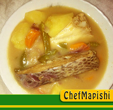 Supu ya Samaki Mchanganyiko - ChefMapishi.
