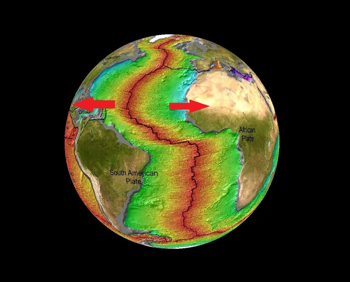 The Atlantic Ocean Is Getting Wider Every Year | Geology In