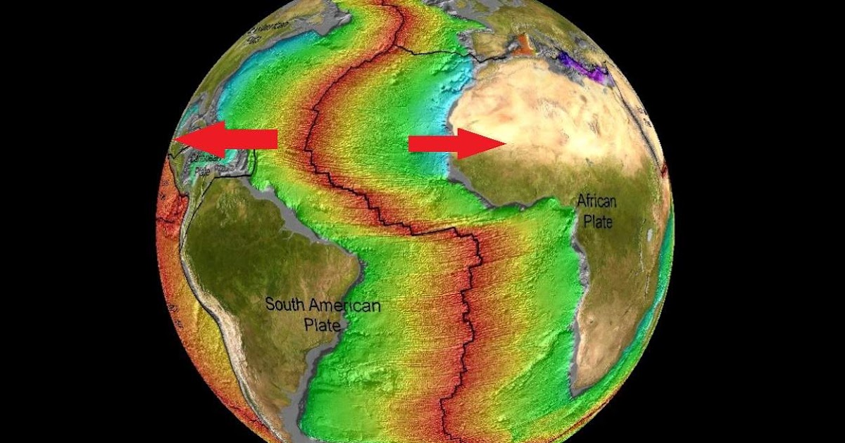 The Atlantic Ocean Is Getting Wider Every Year | Geology In
