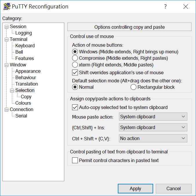 小狐狸事務所: Putty v0.71 版的 logging 檔設定