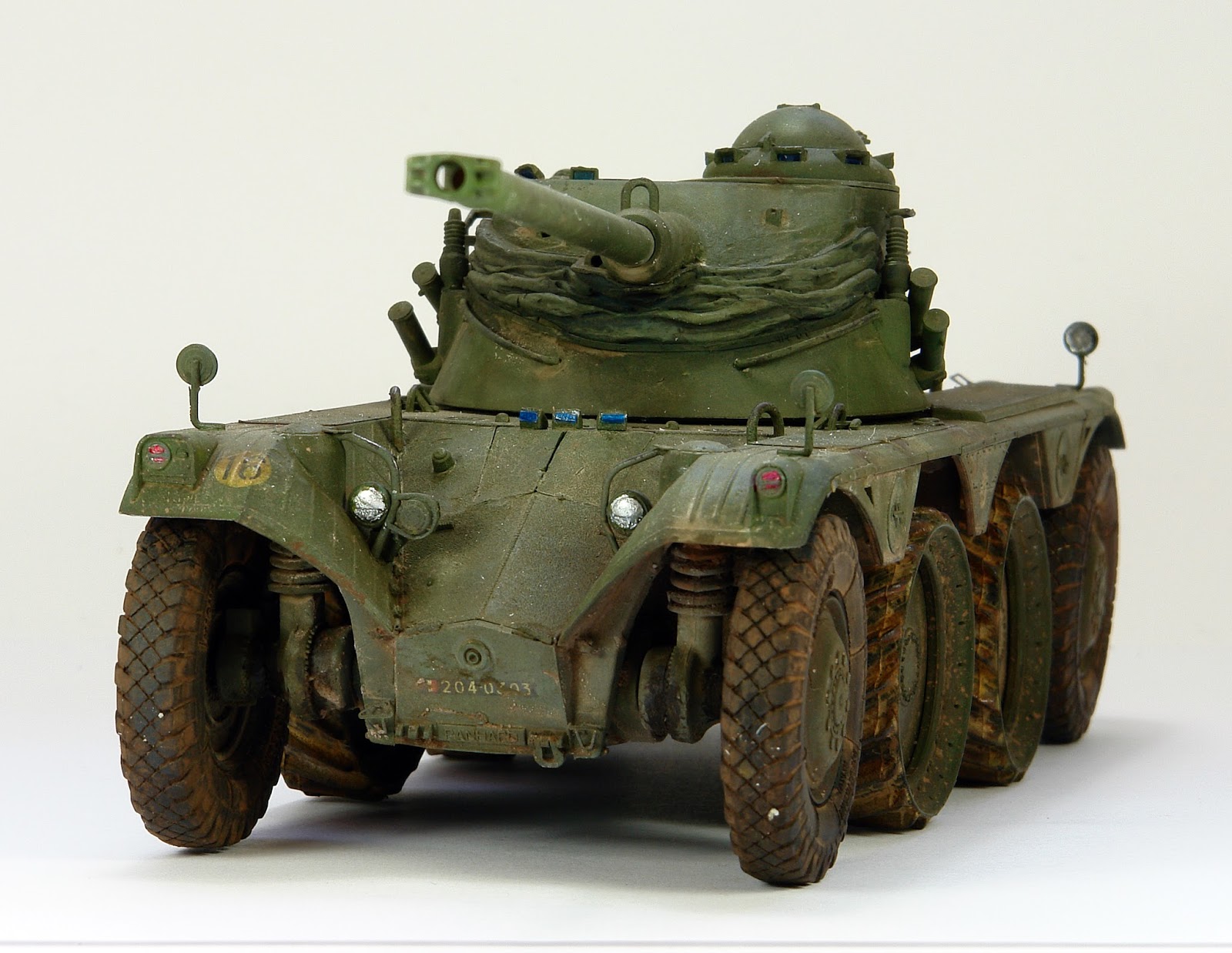 FCModeltips . Federico Collada: Panhard EBR 10 Hobby Boss 1/35