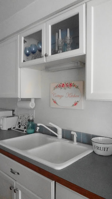 For the love of white: Dressing up a small kitchen