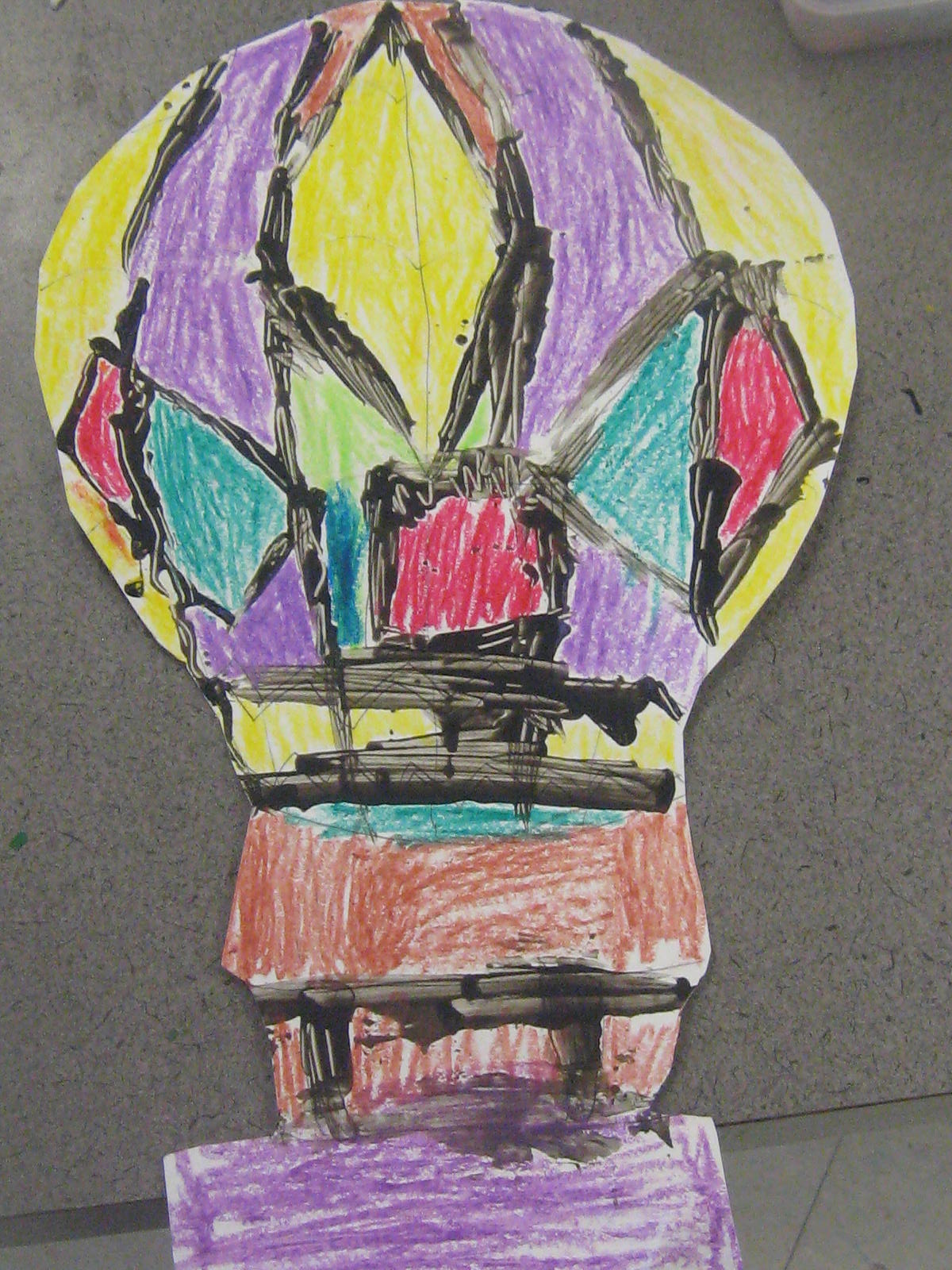 Make it Artwork : 3rd Grade Balloons