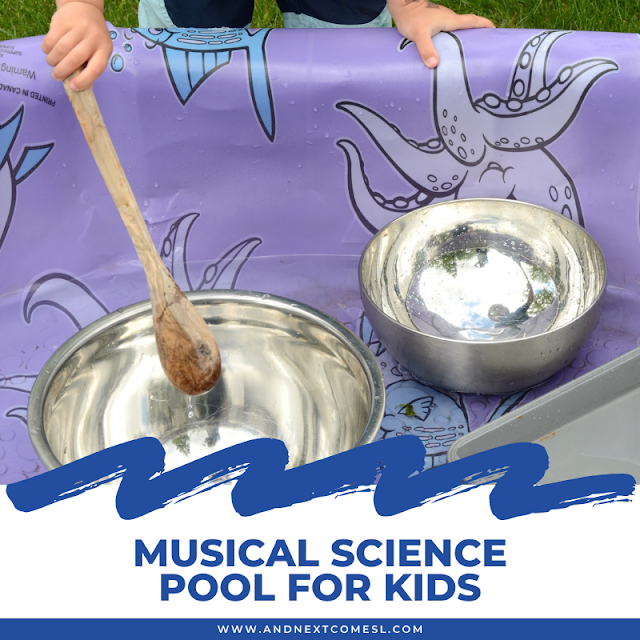Musical Science Pool: Outdoor Music Science Experiment for Kids | And ...