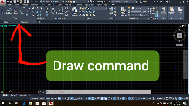 What The AutoCAD Drawing Command For Design?