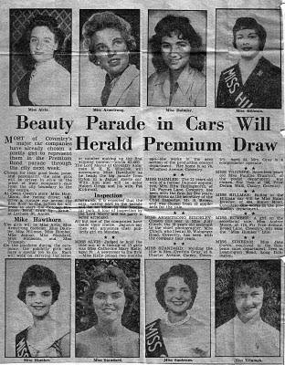 Coventry Transport Museum: Object of the Fortnight - 1958 Beauty Parade ...