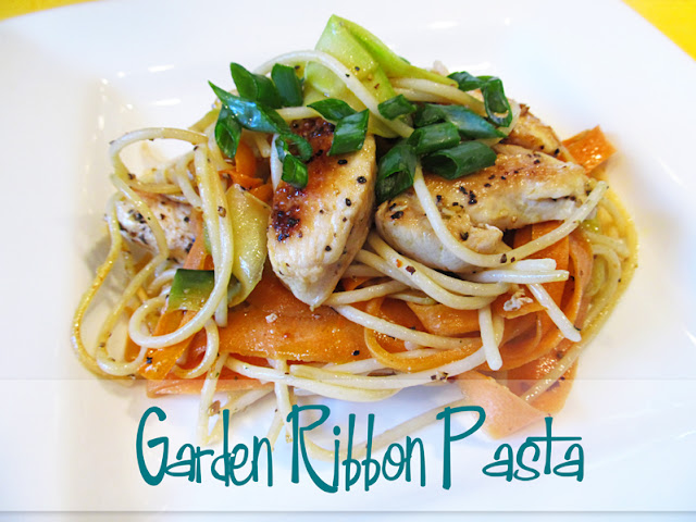 Lovely Little Snippets: Garden Ribbon Pasta