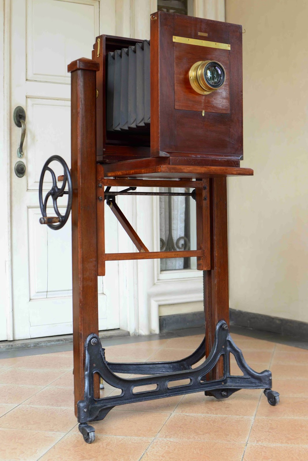 Old Vintage Gallery: Antique Studio Camera "Ansco" USA Circa Early 1900