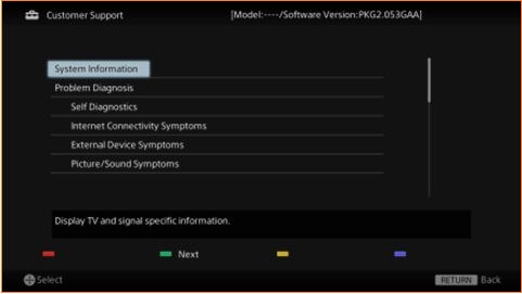 Cara Update Software/Firmware TV Sony berdasarkan Model - Belajar ...