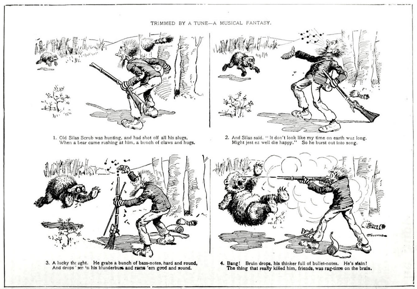 Hairy Green Eyeball 3: 25 cartoons from early 20th century CARICATURE ...