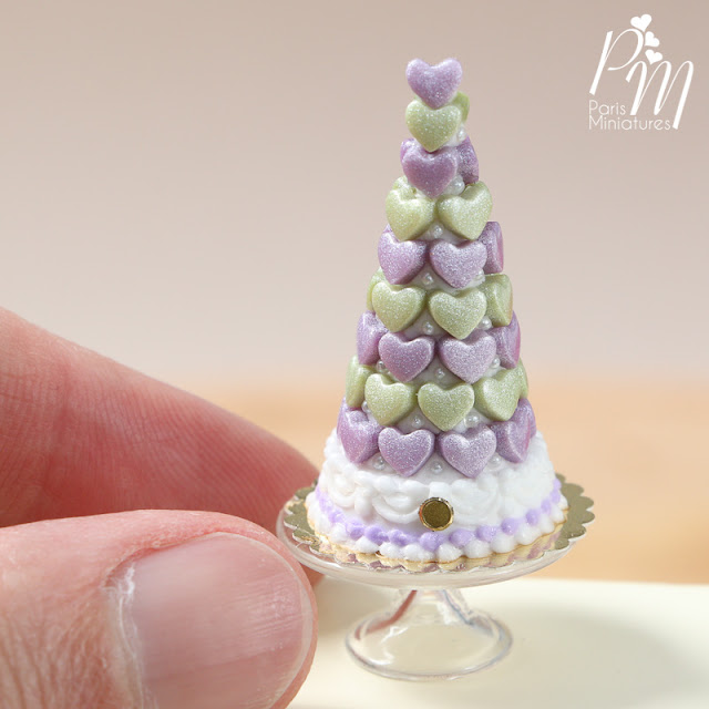Paris Miniatures: New Purple-Themed Collection of Miniatures on Etsy Today