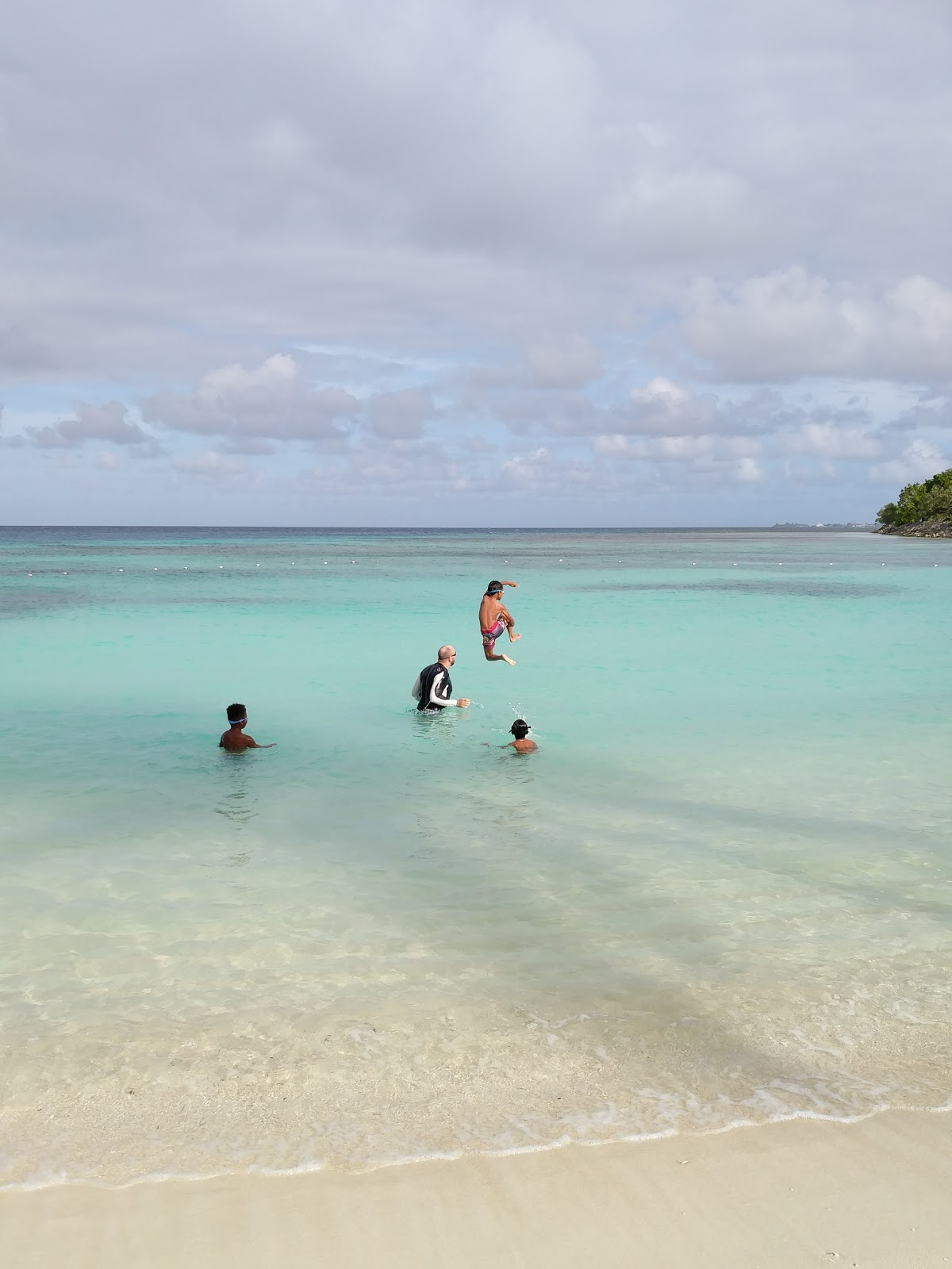 Flying at Emon Beach