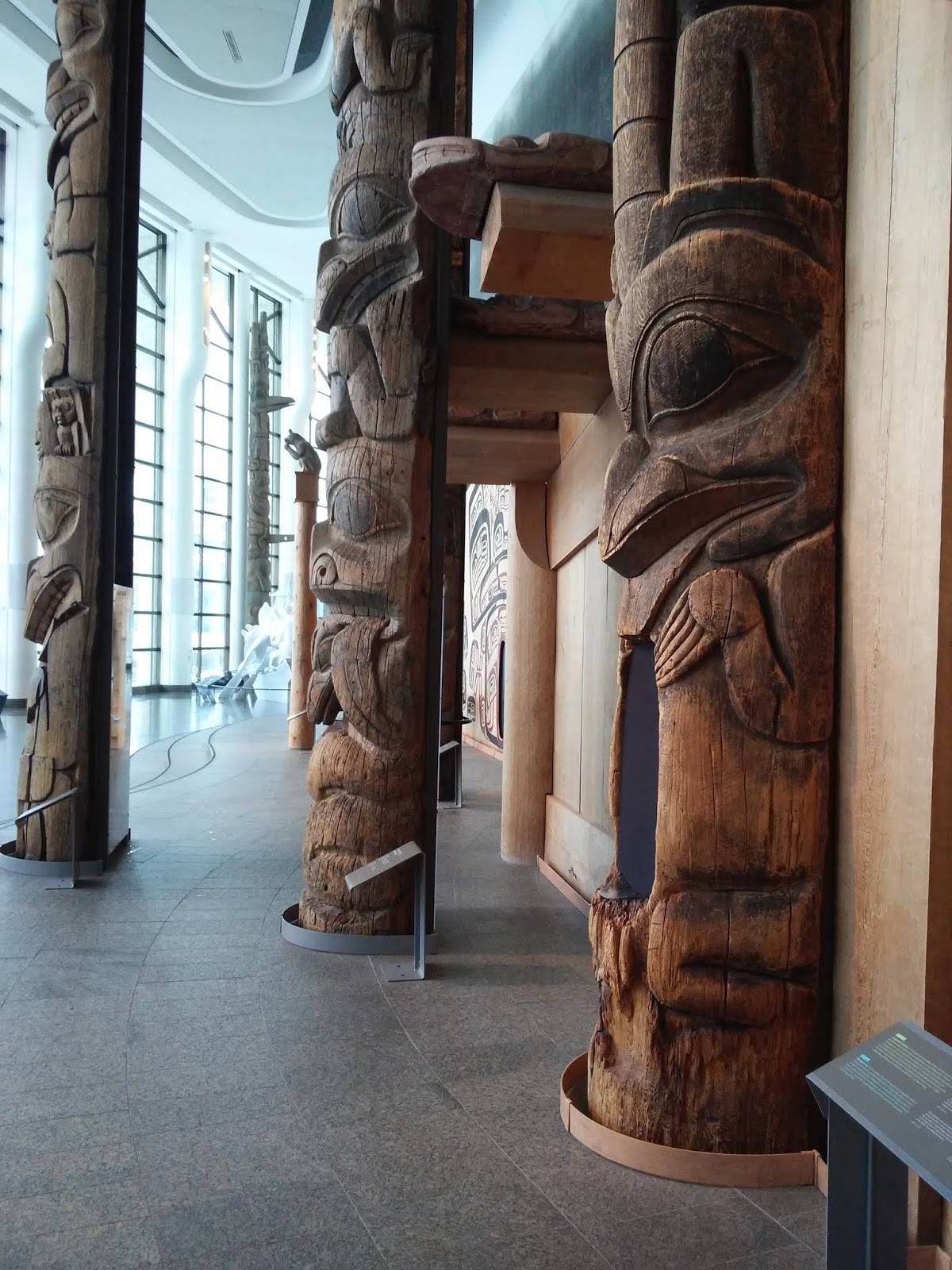 Ottawa Daily Photo: Totem Poles And Vivid Walls
