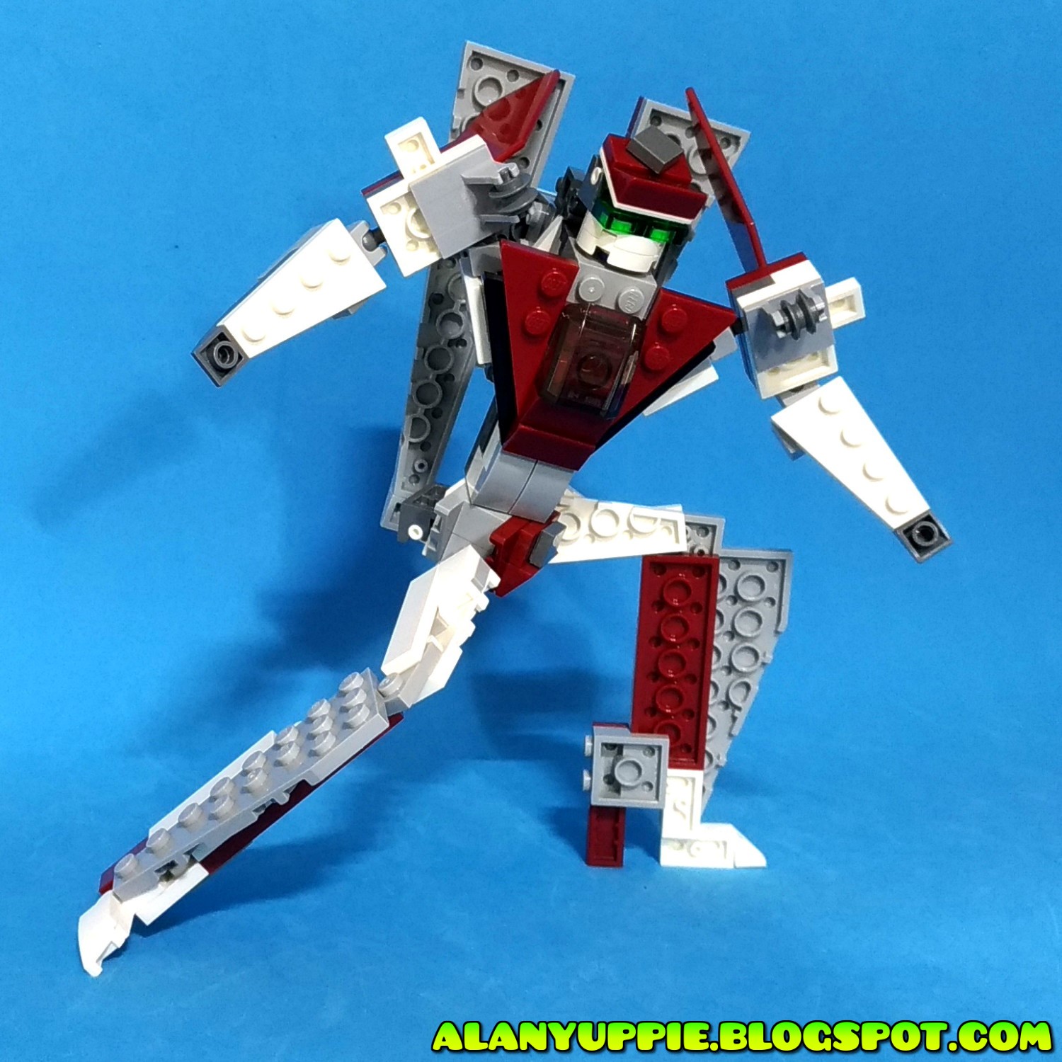 Alanyuppie's LEGO Transformers: Video Tutorial: Transformer Space jet ...