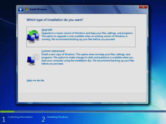 Windows 7 installation process OR How To Install Windows 7 ON Your PC