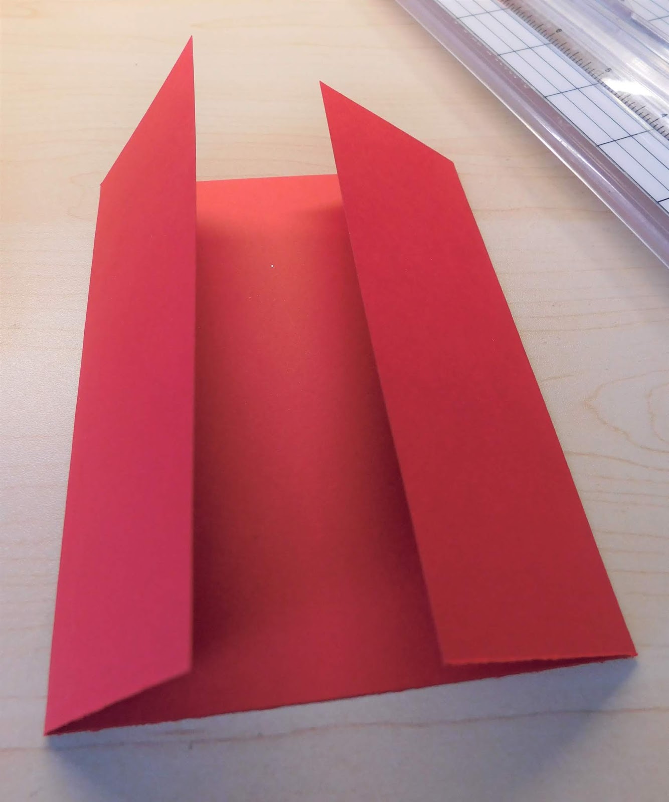 Holiday Center Folding Card Tutorial