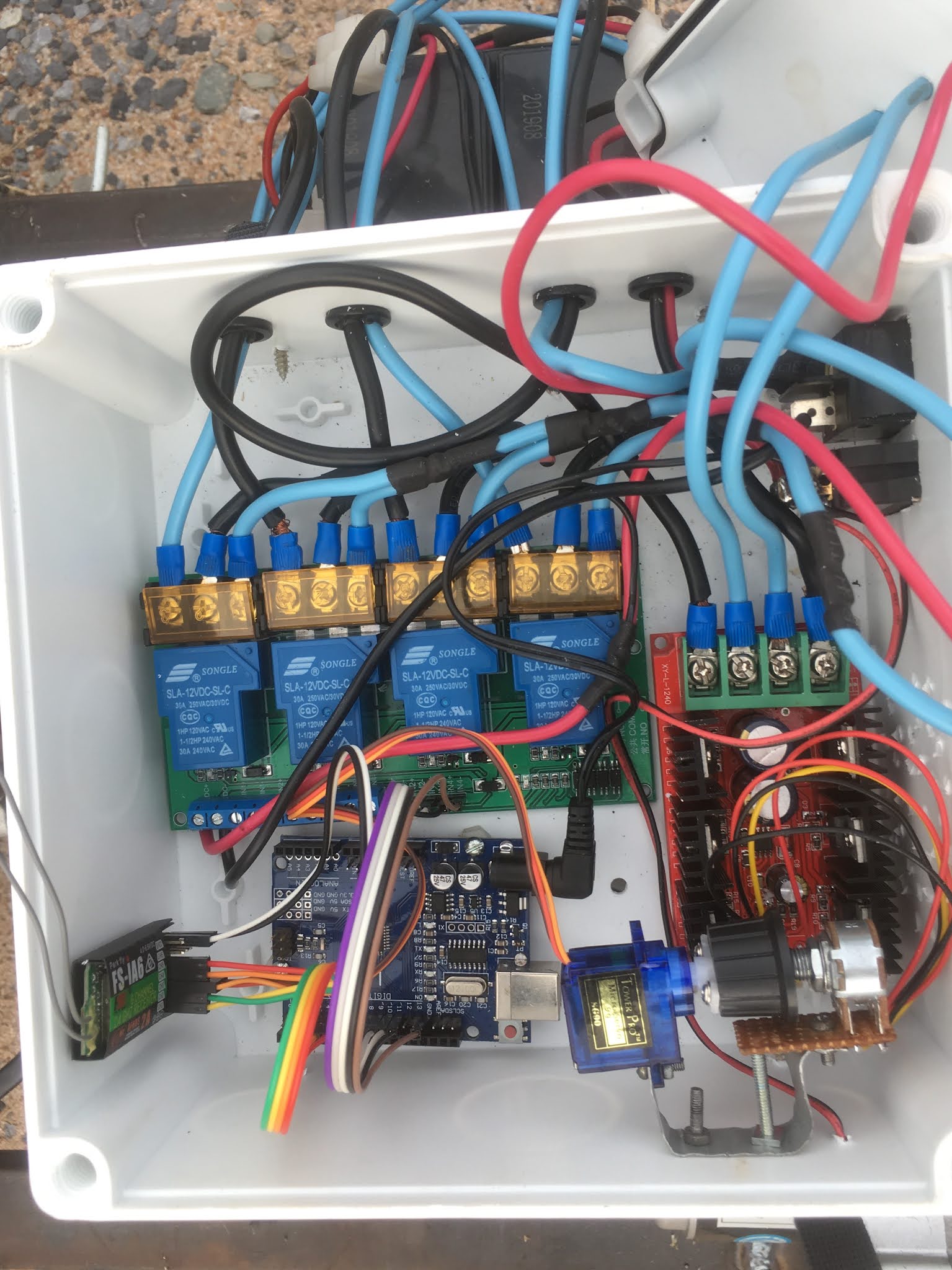 Wassana D Project: HW-130 L293D บอร์ดขับมอเตอร์ สเตปมอเตอร์ เซอร์โว ...