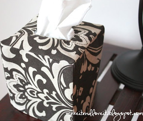 CreativeSteph13: DIY Tissue Box Covers - make functional cute, not boring!