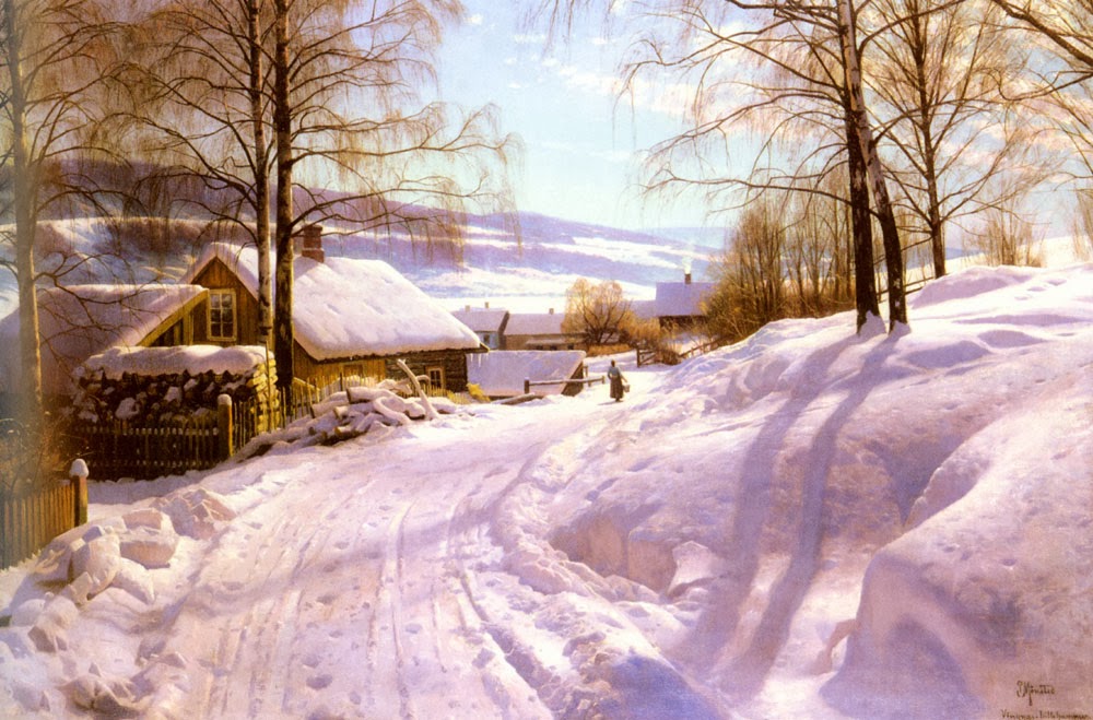 Christopher Volpe's Art Blog: Great Snow Paintings Again