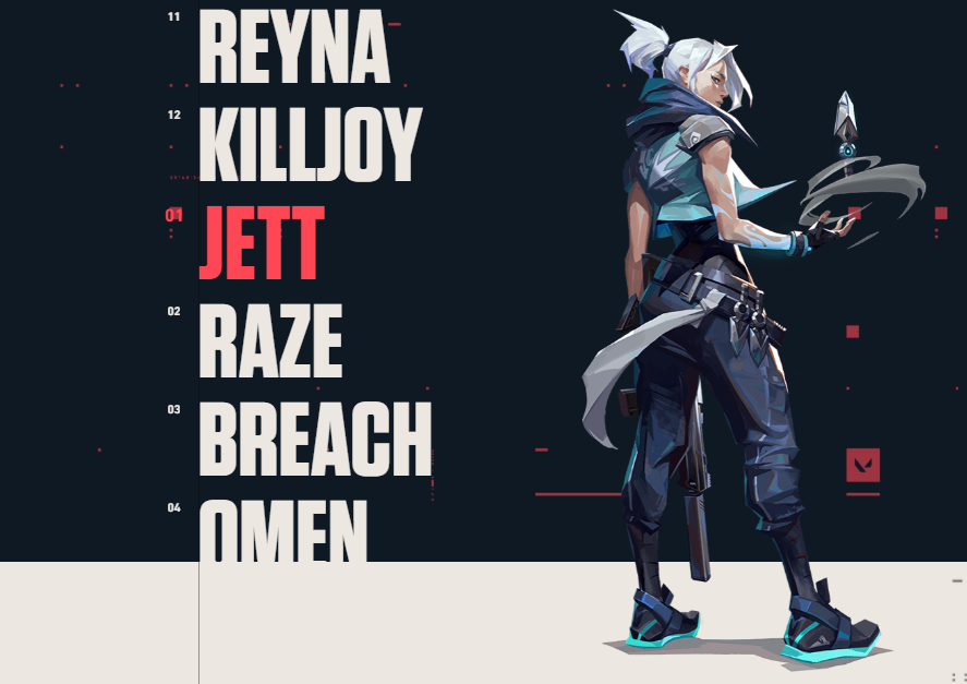 Valorant : JETT Sang Duelist Dari Korea Selatan