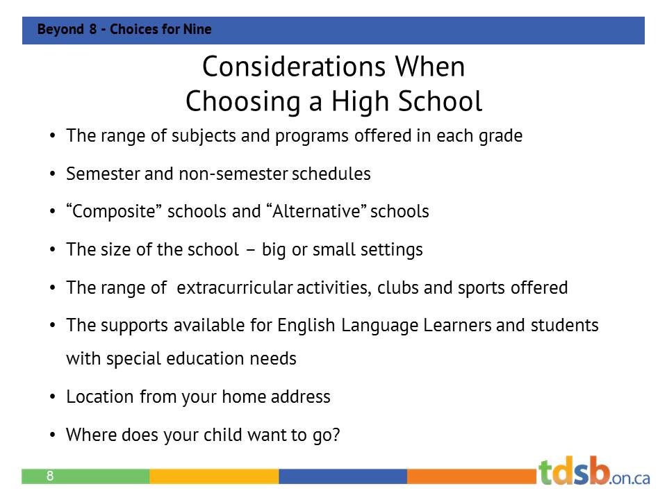 TDSB Learning Centre 3 Elementary Guidance and Career Education: 2019