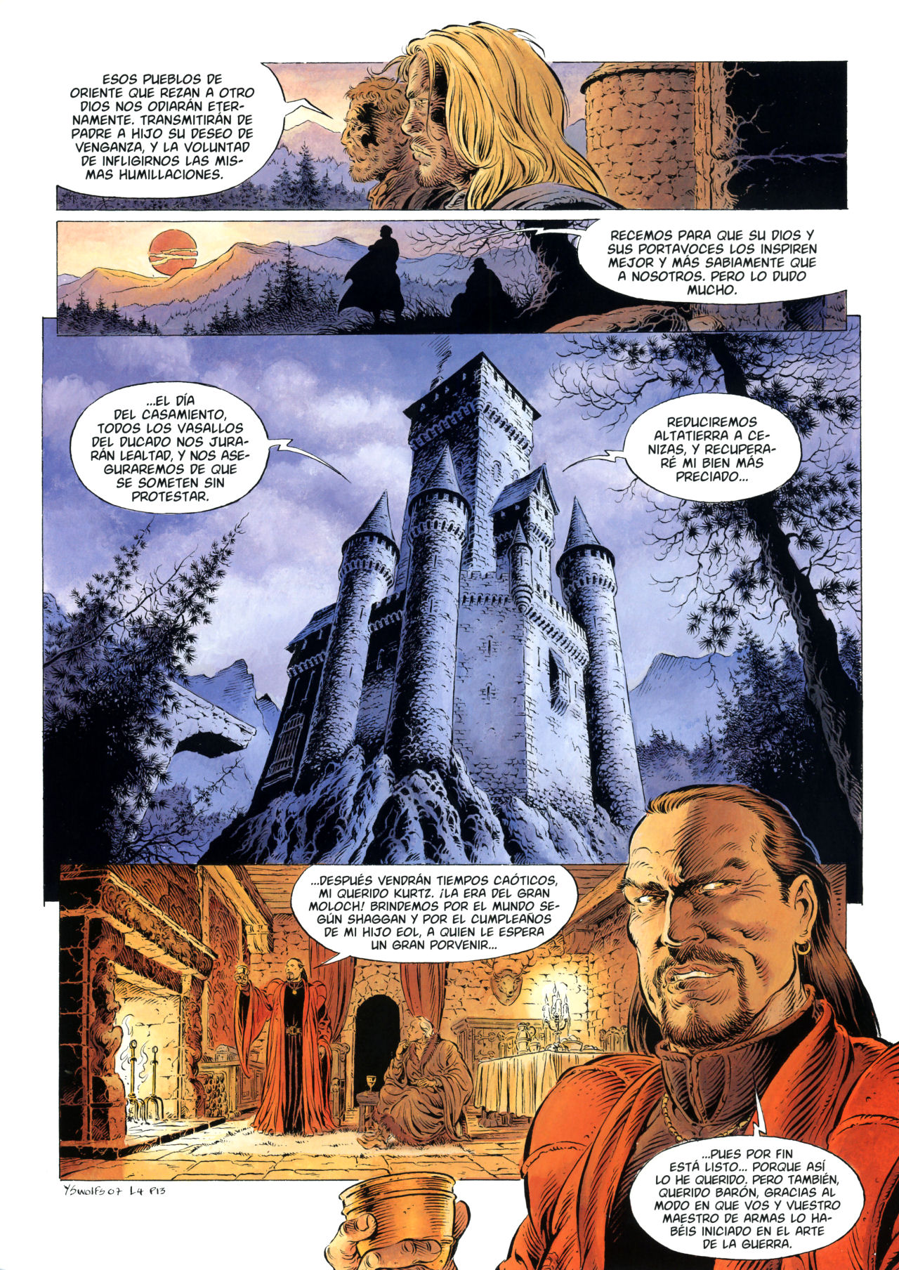 Los cómics de Machete: Los espectaculares castillos del cómic