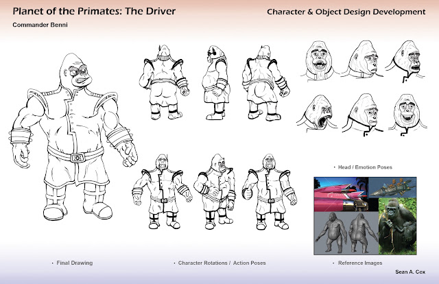 Sean A. Cox: Character & Object Design Part 1