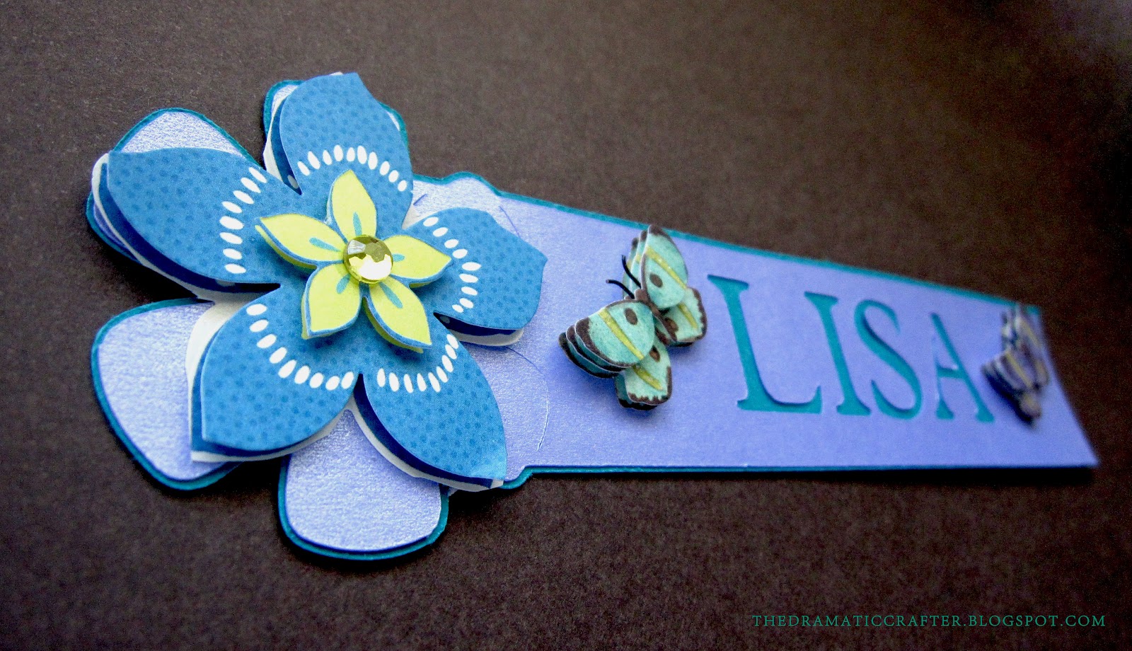 The Dramatic Crafter Bookmark With Cricut Expression The Dramatic Crafter Bookmark With Cricut Expression