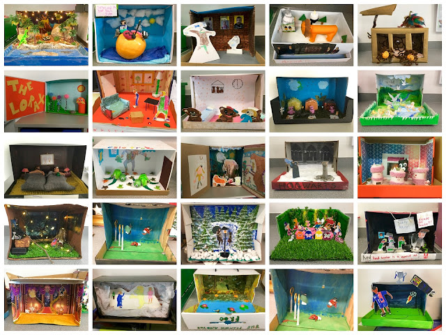 Hacton News: Literacy Week: Story in a Shoe Box