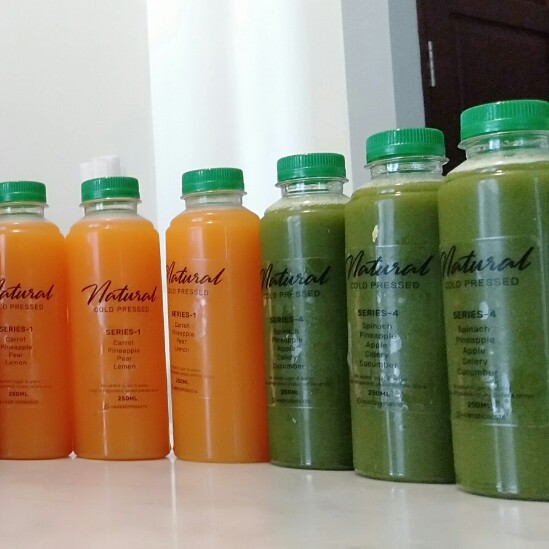 Natural Cold Pressed Perasan Buah dan Sayur Tanpa Bahan Tambahan - Rasa ...