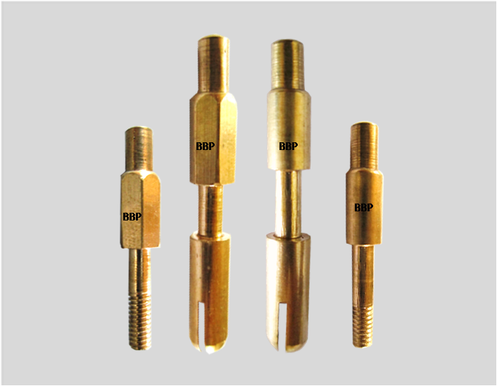 SHREE BHAGAWATI BRASS PRODUCTS: Brass Electrical Adapter Holder Pin