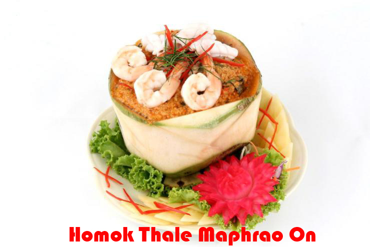 Thai Food: Homok Thale Maphrao On
