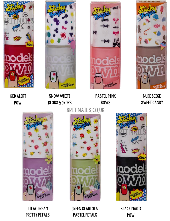New Sticky Fingers Collection from Models Own - Sneak Peek! | Brit Nails