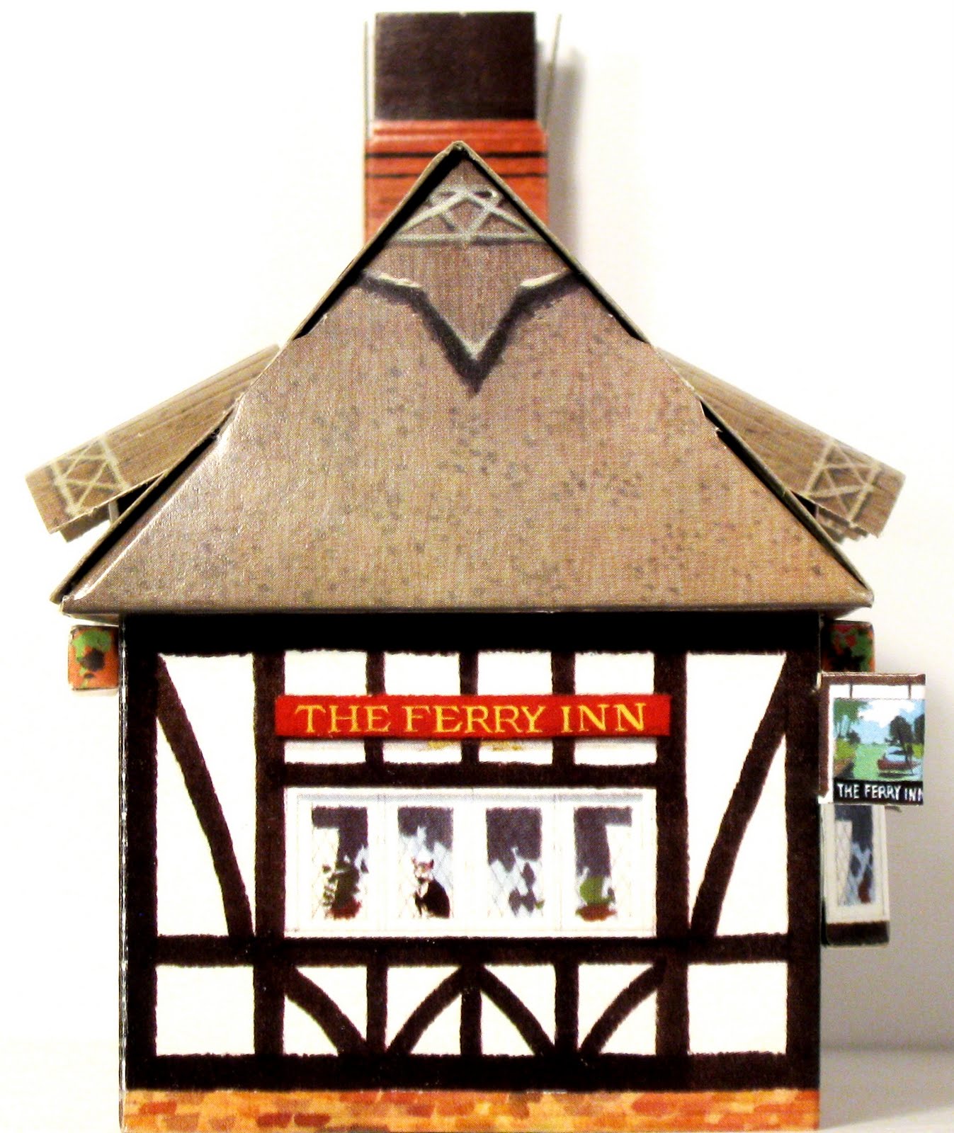 Toys and Stuff: Kellogg's UK Paper Village - Inn