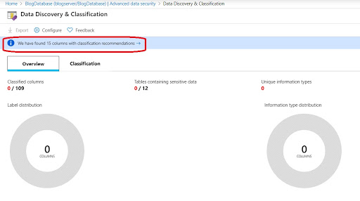 AZURE SQL - DATA DISCOVERY & CLASSIFICATION