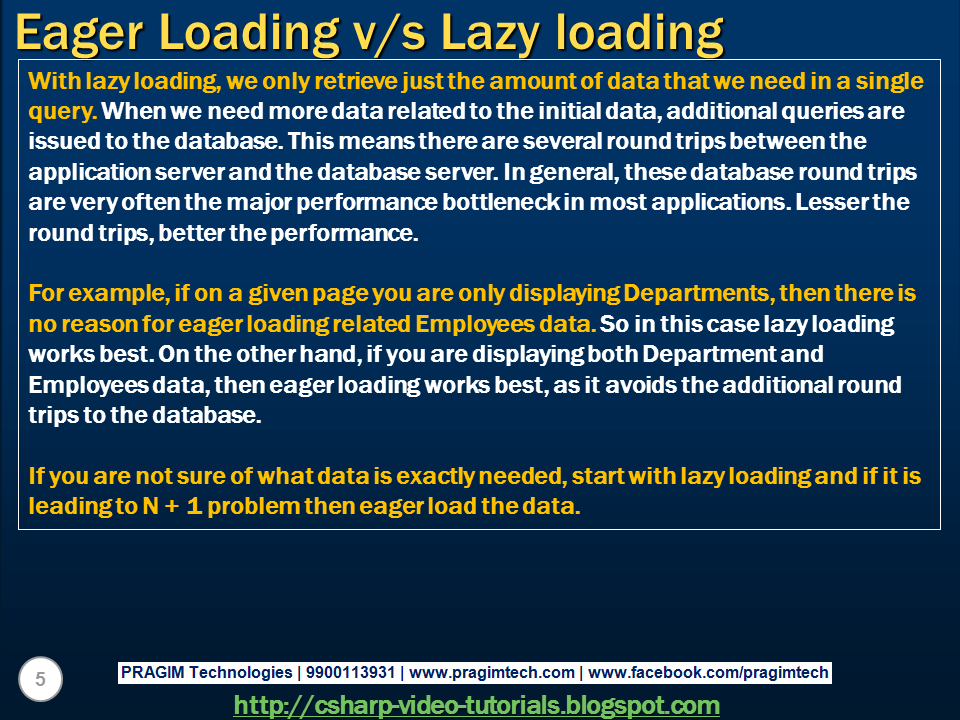 Sql server, .net and c# video tutorial: Part 10 - Difference between ...