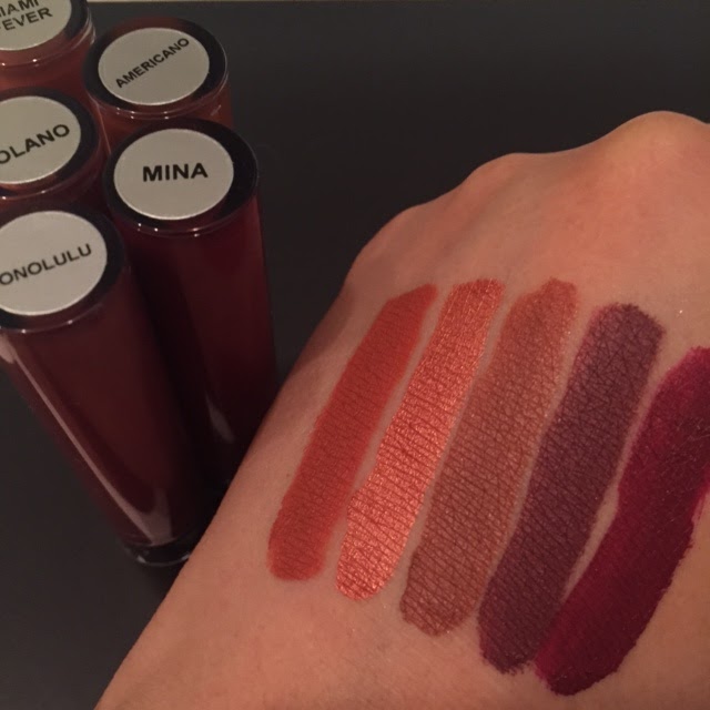 OFRA Long Lasting Liquid Lipstick: Miami Fever, Solano, Americano ...
