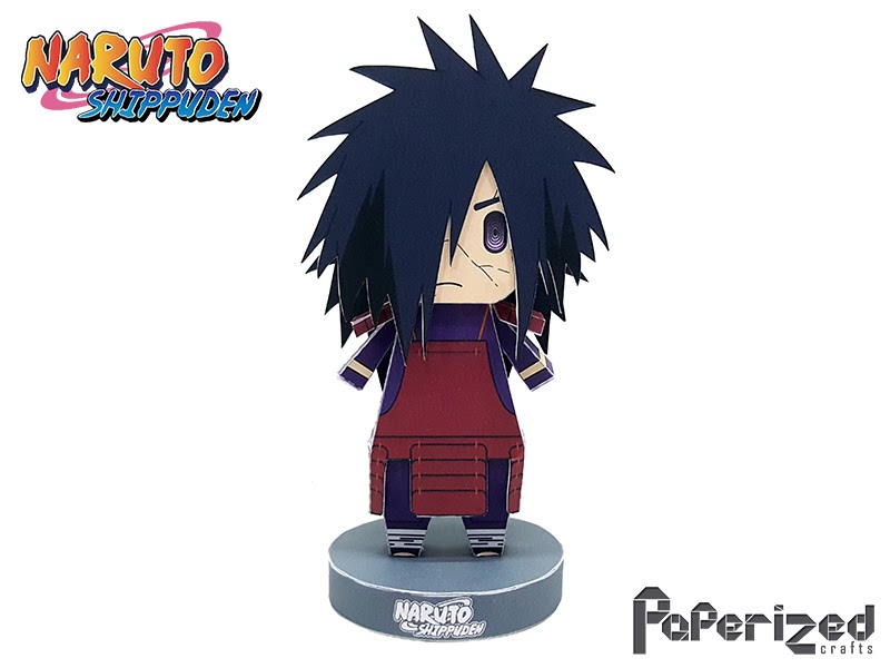 Naruto: Shippuden - Madara Uchiha Paperized | Paperized Crafts