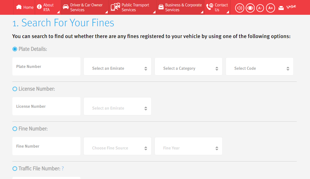 How to check traffic fines registered to your vehicle in Dubai
