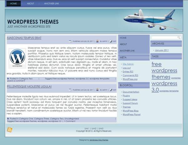 wordpress blog themes: April 2012