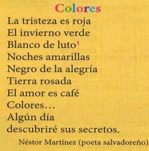 Les quichotteries de Delphine: Poemas en Colores