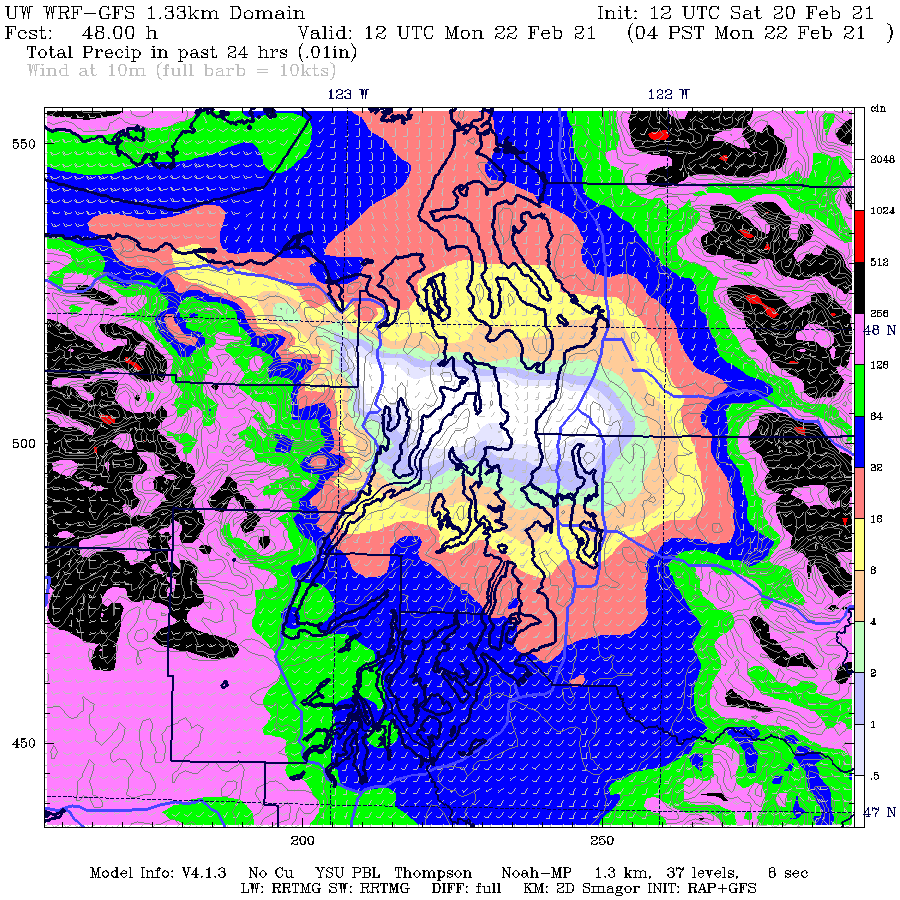 Cliff Mass Weather Blog: Super Rain Shadow