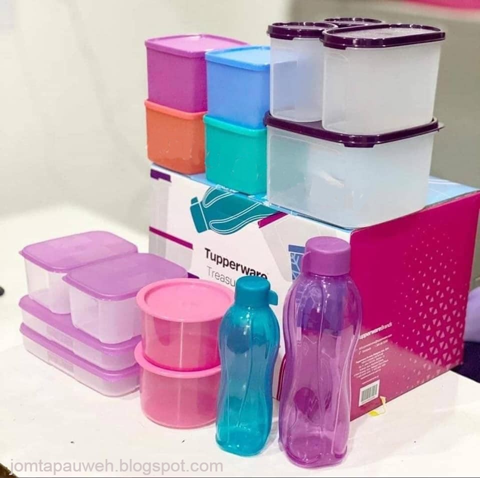 Jom Tapau Weh! Ejen Tupperware Online: Set Treasure Box baru Tupperware ...
