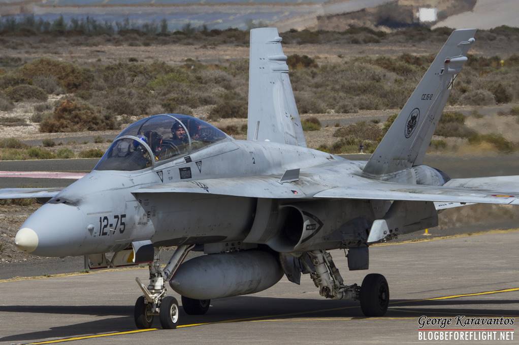 Spanish Hornet marks 35 years of service - Blog Before Flight ...
